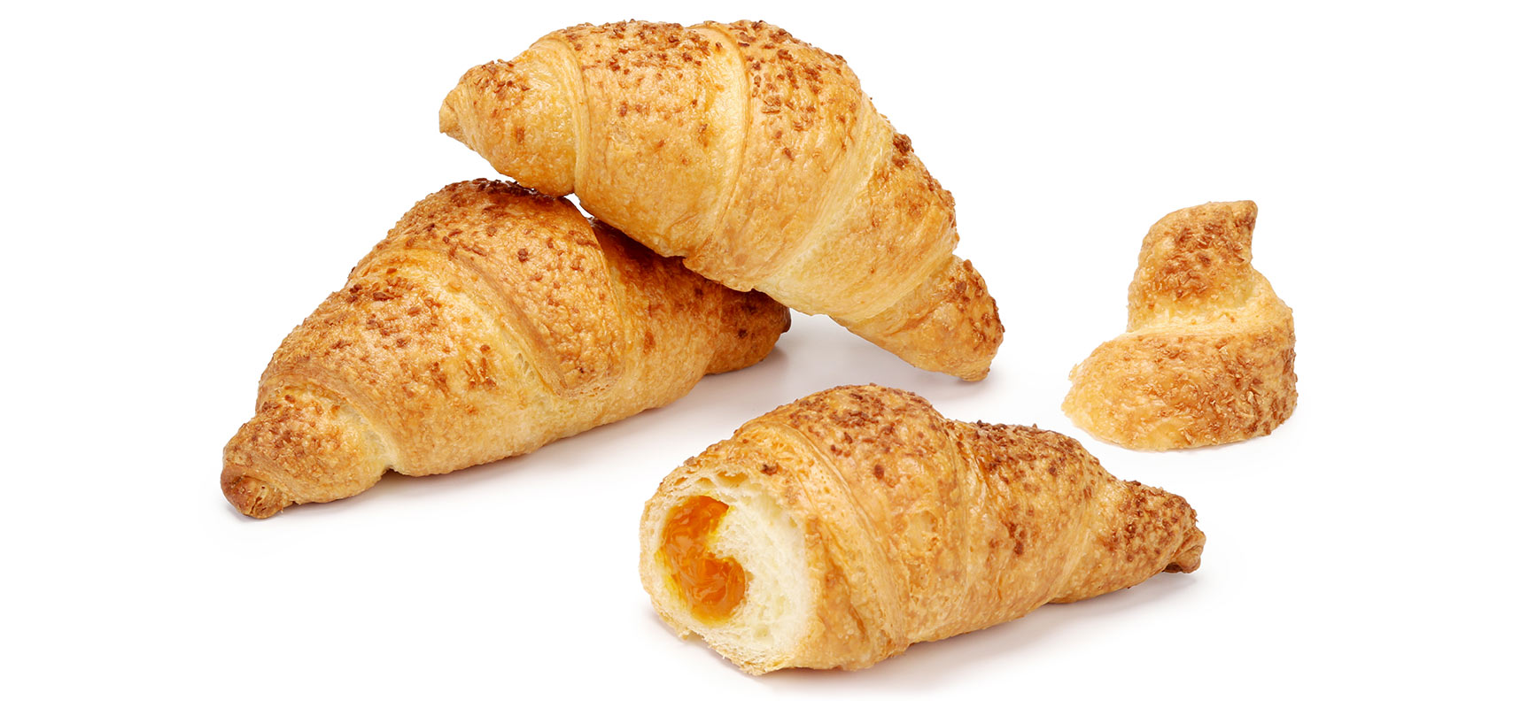 Mini rogljiči z mareličnim nadevom - Pekarna Pečjak